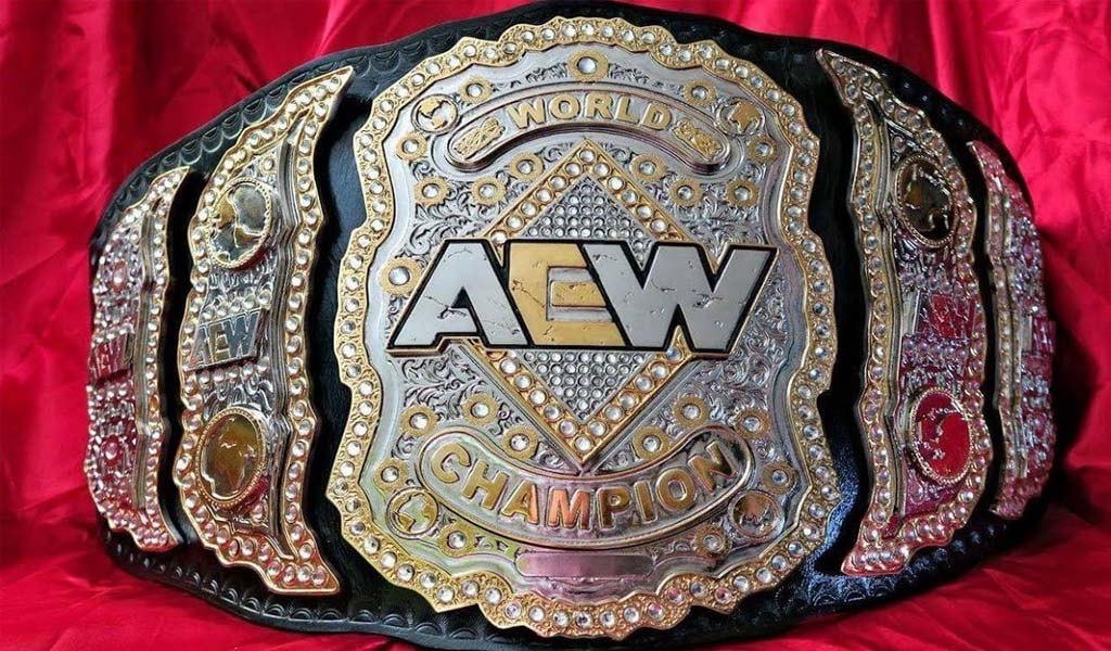 Official AEW World title replica now available to order