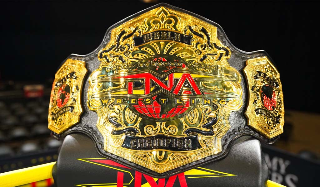 Frankie Kazarian wins the TNA World title live on Impact